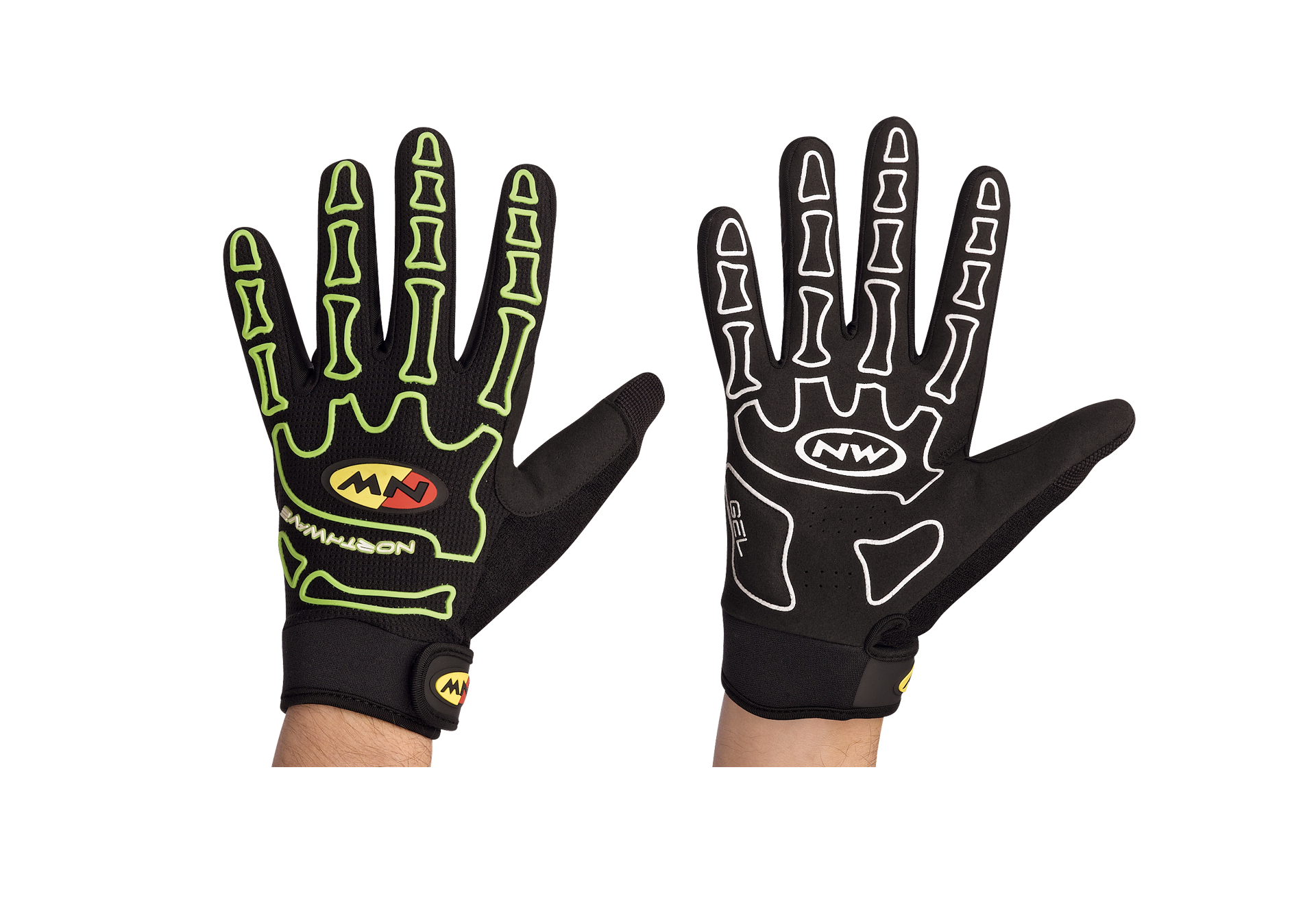Northwave-gloves-skeleton long finger – EpicSports Online Store
